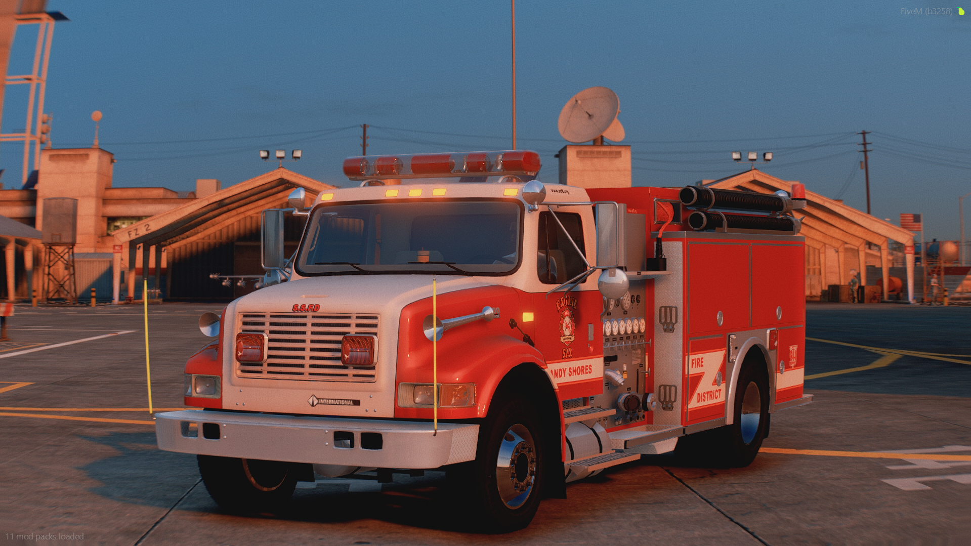[NON-ELS] 1991 E-One Fire Engine FiveM Add-On – Othrin's Development LLC